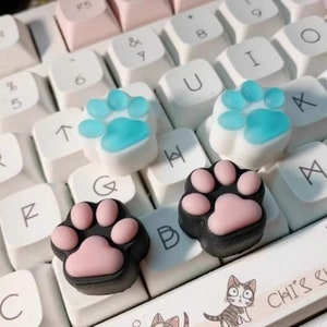 Cat Paw Keycaps Set of 4 - Etsy