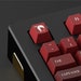 Dark Blood Gradient Keycap Set Mechanical Keyboard 152 MX Switch Cherry ...