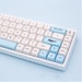 137pcs Blue Ocean Theme Keycaps Set, PBT Thermal Sublimation Keycap ...