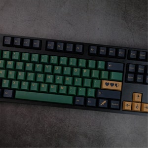 GMK Hero Theme Retro Keycap Set, Cherry Profile PBT Keycap Set, Gaming ...