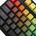 134pcs Side Engraved Gradient Rainbow Keycaps Set, PBT Keycap, OEM ...