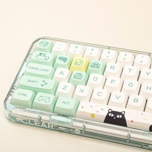 131pcs Cute Cat Keycap Set PBT Keycap XDA Keycap Mechanical - Etsy