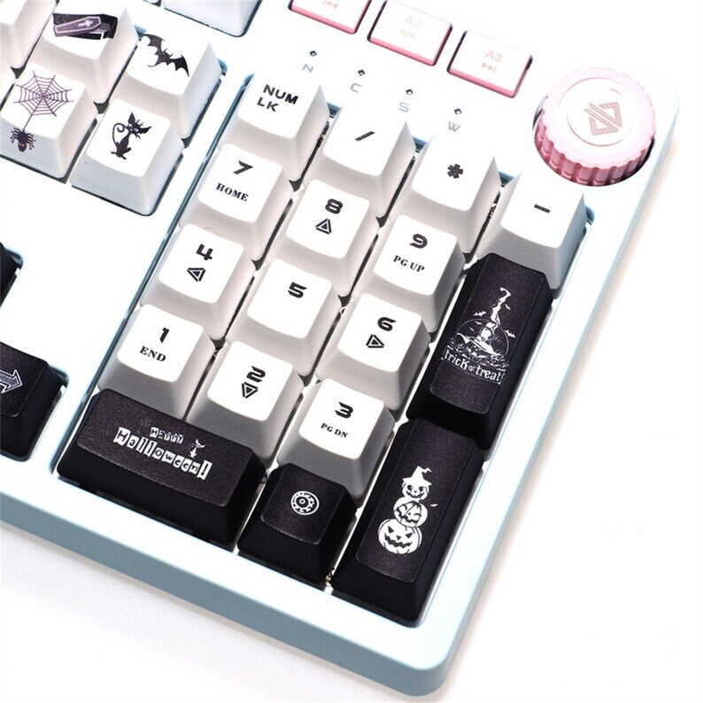 108pcs Halloween Theme Keycaps Spider Skull Pattern Keycaps - Etsy