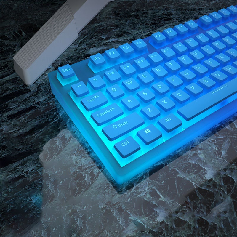 129pcs Double Shot Pudding-style Keycap Set PBT Keycap Pink - Etsy ...