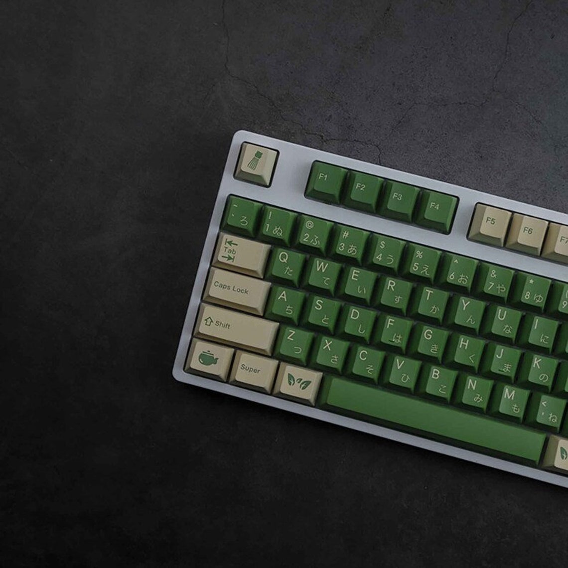 142pcs GMK Cream Matcha Theme Set Kawaii Keycap PBT Keycap - Etsy