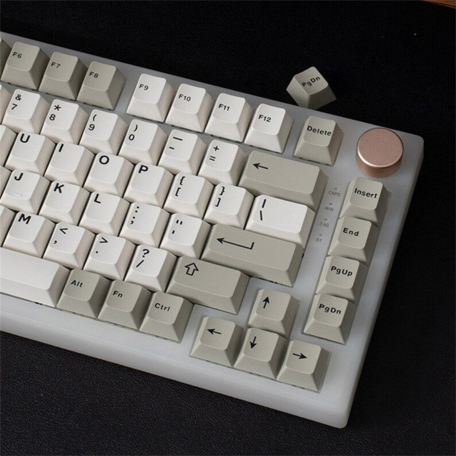 111pcs Minimalist Grey White Theme Keycap ABS Keycap Cherry - Etsy