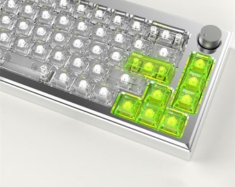 Green Transparent Keycaps - Etsy