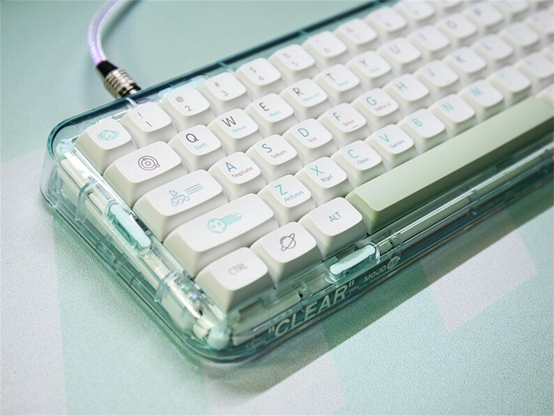 126pcs Planet Theme Keycaps Set,minimalist Style Keycaps,pbt Keycap,xda ...