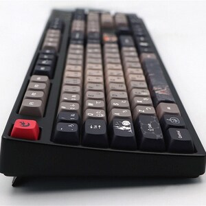 137pcs Halloween Skull Side Translucent Keycaps Set Retro - Etsy