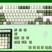 127pcs Mint Green Keycaps Set, Matcha Keycaps Set, PBT Keycap, Cherry ...