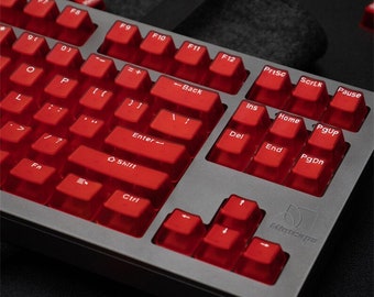 Transparent Red Keycap - Etsy