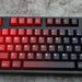 118pcs, Red Zen Theme Keycap Set, Red Black Gradient Keycap Set, Cherry ...