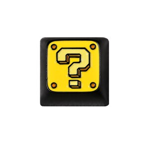 Mario Question Block Artisan Keycap Set Cherry MX Mechanical Gaming ...
