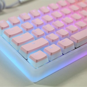 Double Shot Pudding Key Cap Set, 116 Piece , OEM Keycaps Set, PBT Key ...