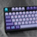 129pcs Purple Vaporwave Theme Keycap Set,pbt Keycap,cherry Keycap ...