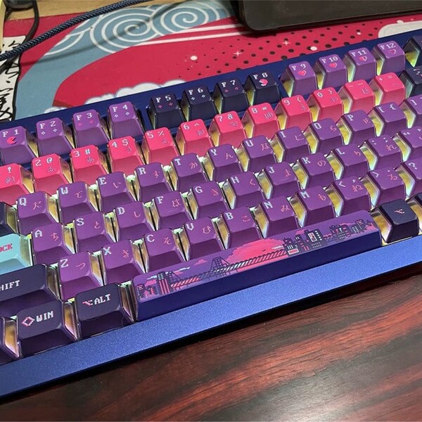 Cyberpunk Keycaps - Etsy