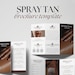 Spray Tan Trifold Brochure Template Beauty Salon Brochure Spray Tan ...