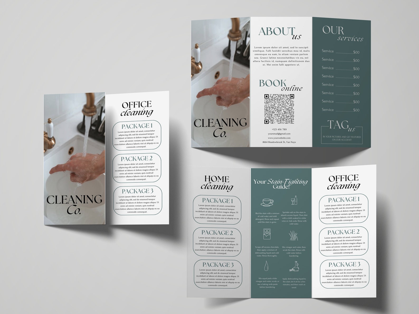 Cleaning Business Brochure Template Cleaning Services Brochure ...