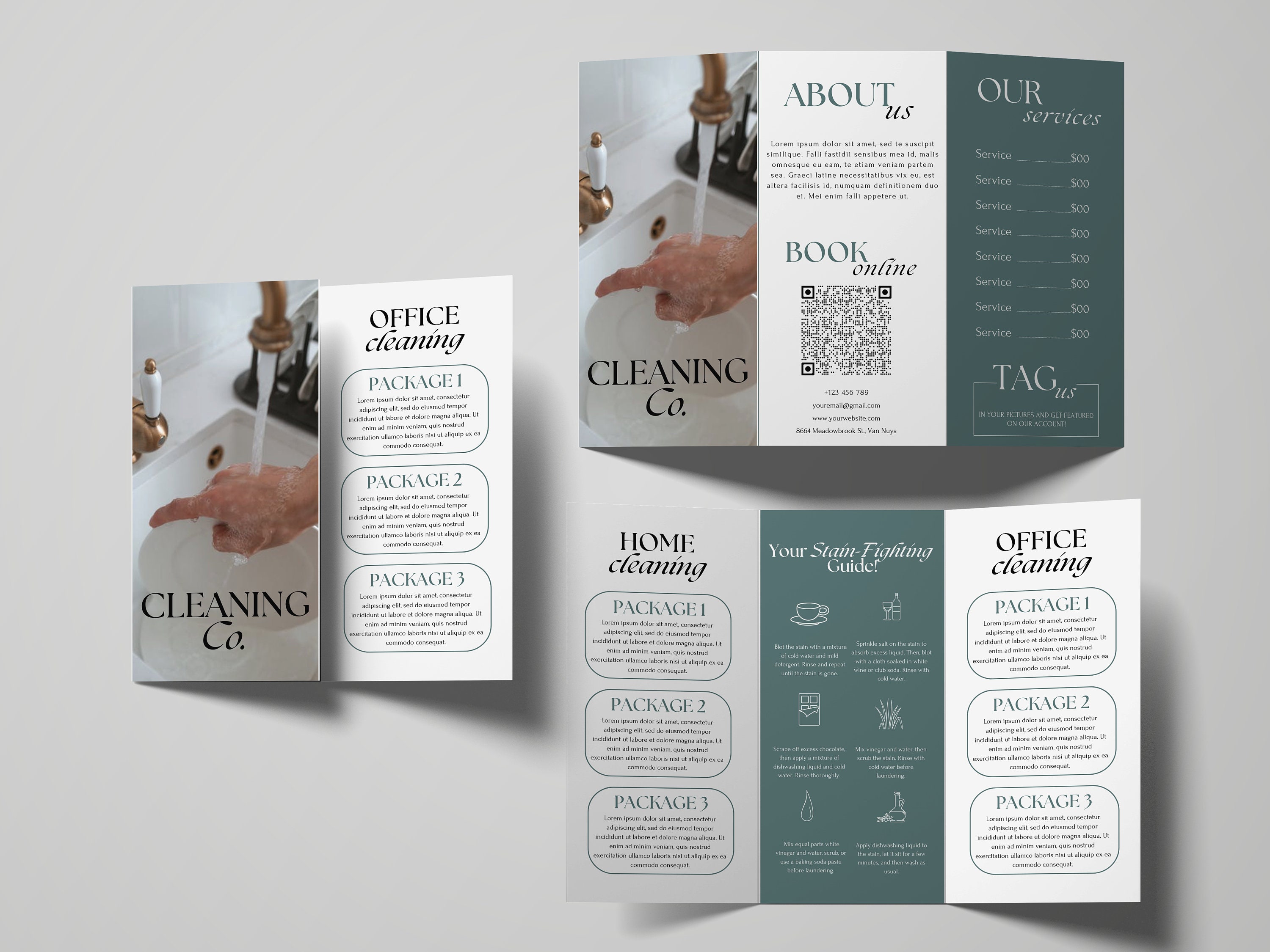 Cleaning Business Brochure Template Cleaning Services Brochure ...