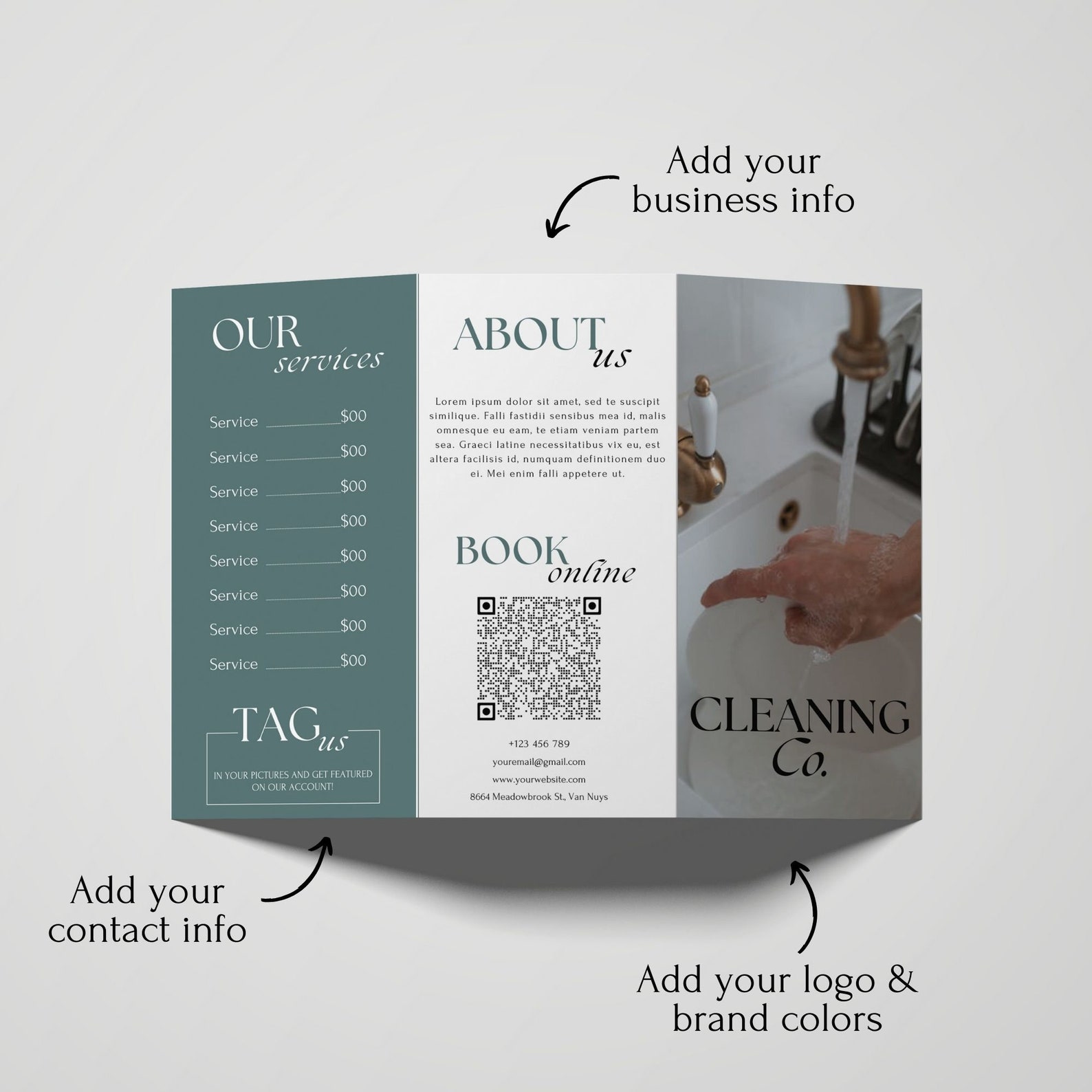 Cleaning Business Brochure Template Cleaning Services Brochure ...
