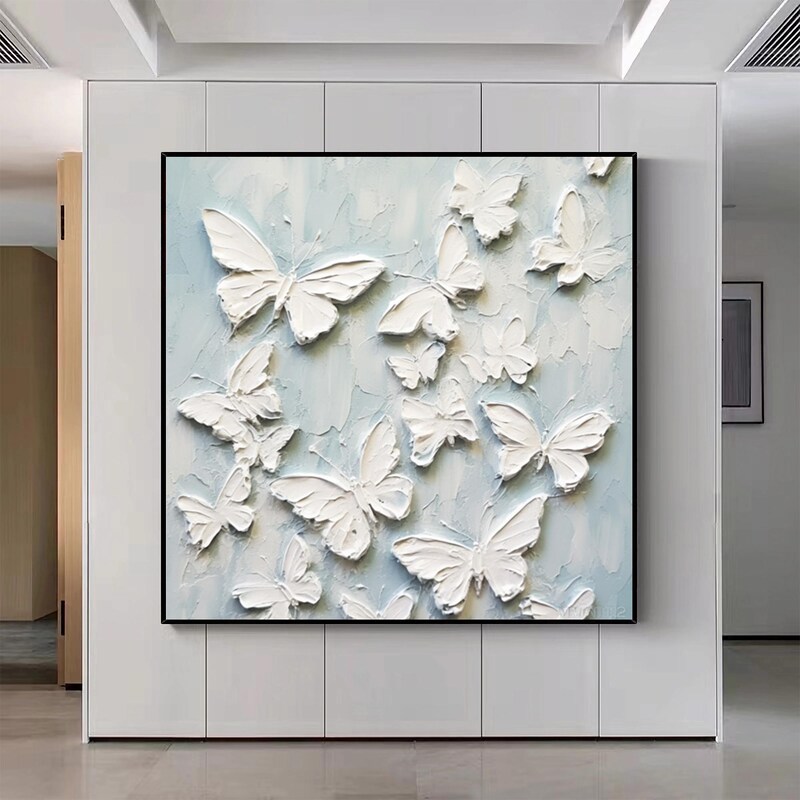 Textured Art Butterfly - Etsy