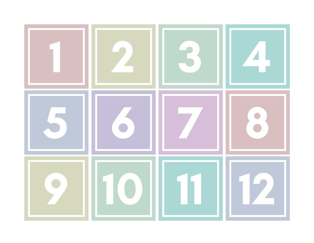 Neutral Rainbow Classroom Calendar - Etsy