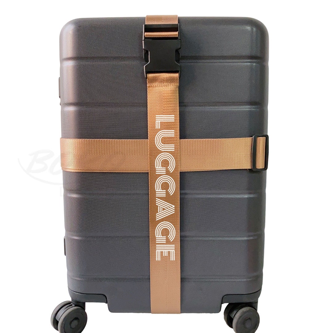 Travel Luggage Straps, Personalized Name Luggage Belt, Long Luggage ...