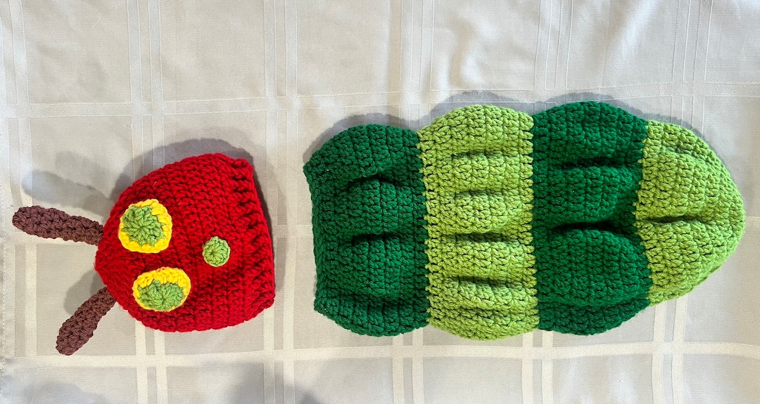 Very Hungry Caterpillar Snuggle Cocoon and Beanie Hat Baby Infant ...