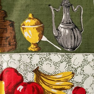 Retro 1970s Tea Towel Kitchen & Dining Pattern - Cool! - Etsy