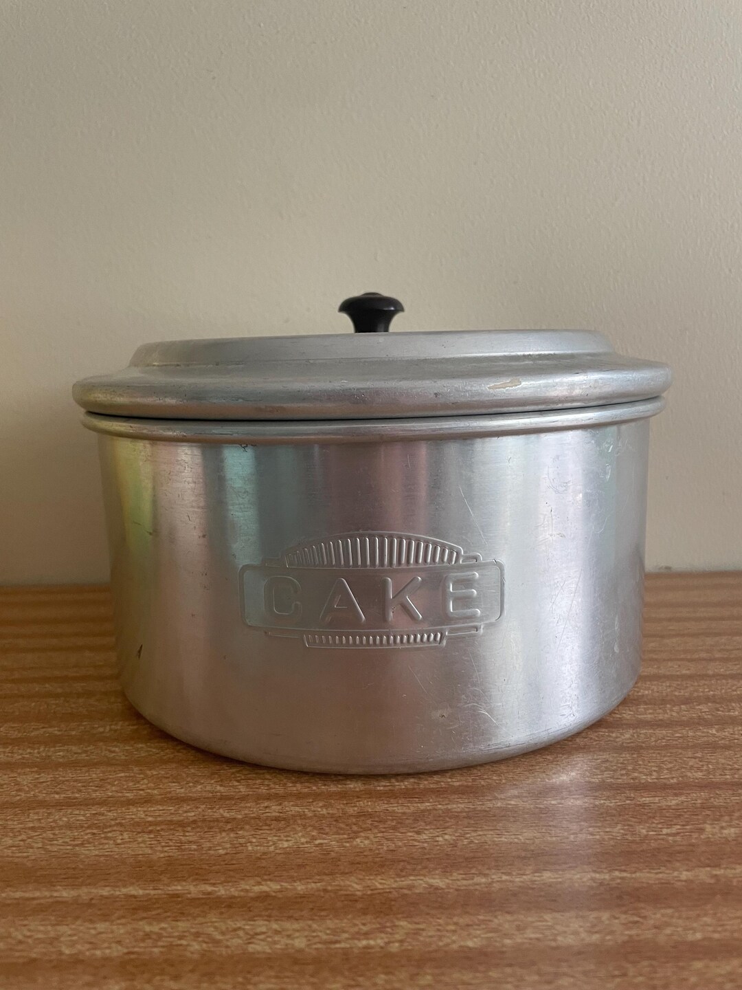 Vintage Aluminium Cake Tin - Etsy