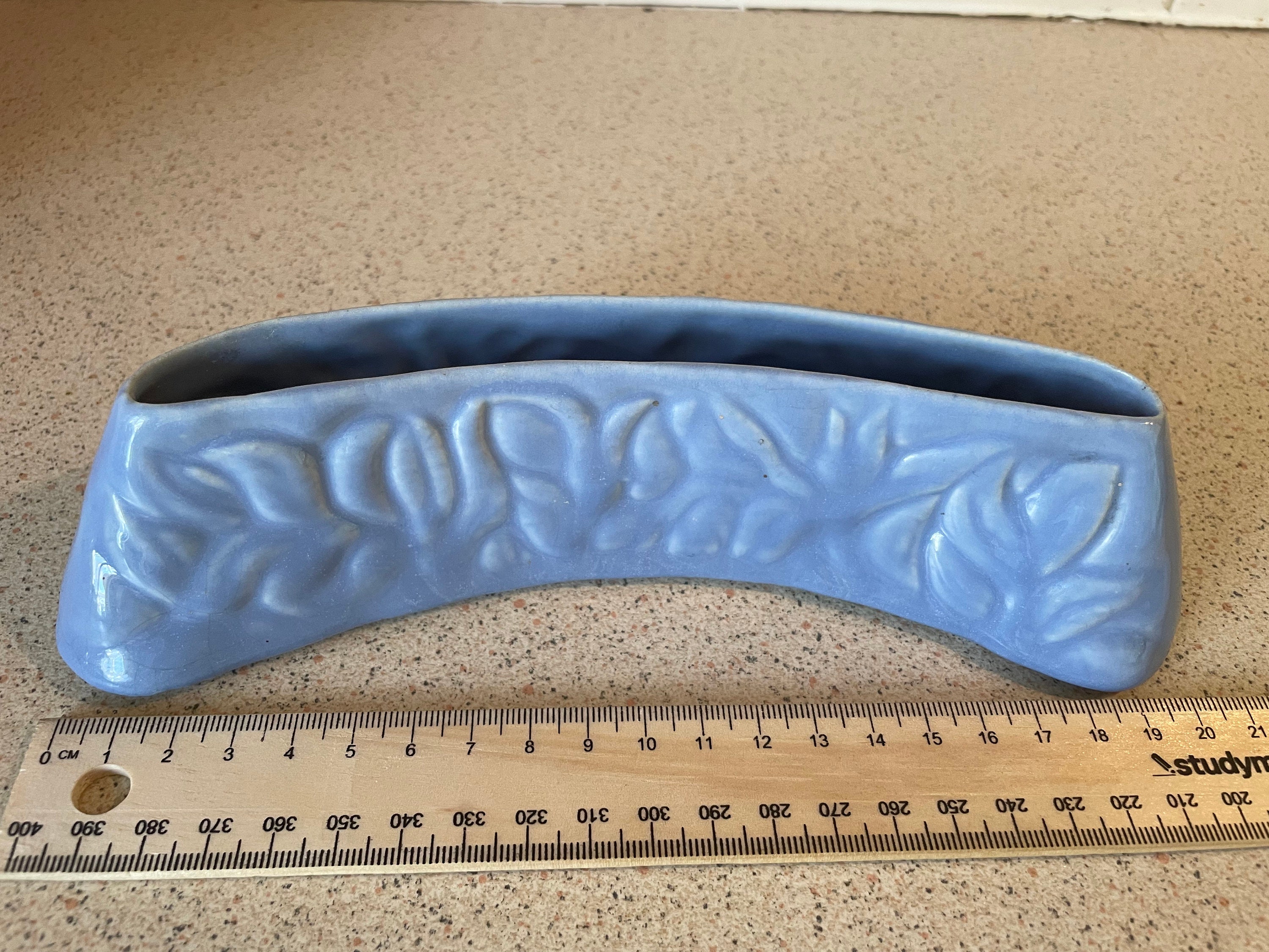 Blue Trough Vase Planter Early-mid Century - Etsy Australia