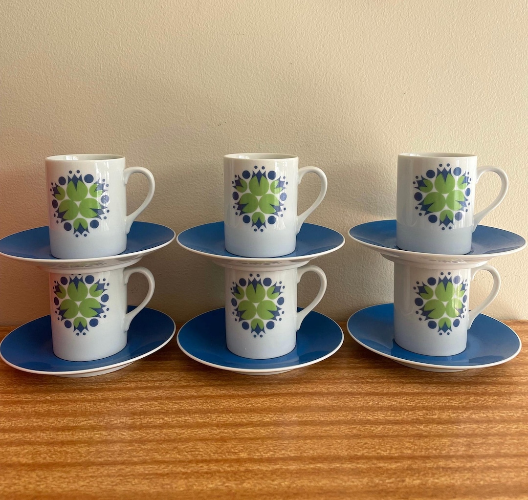 Kelco Japan Porcelain Mid Century Coffee Set - Etsy