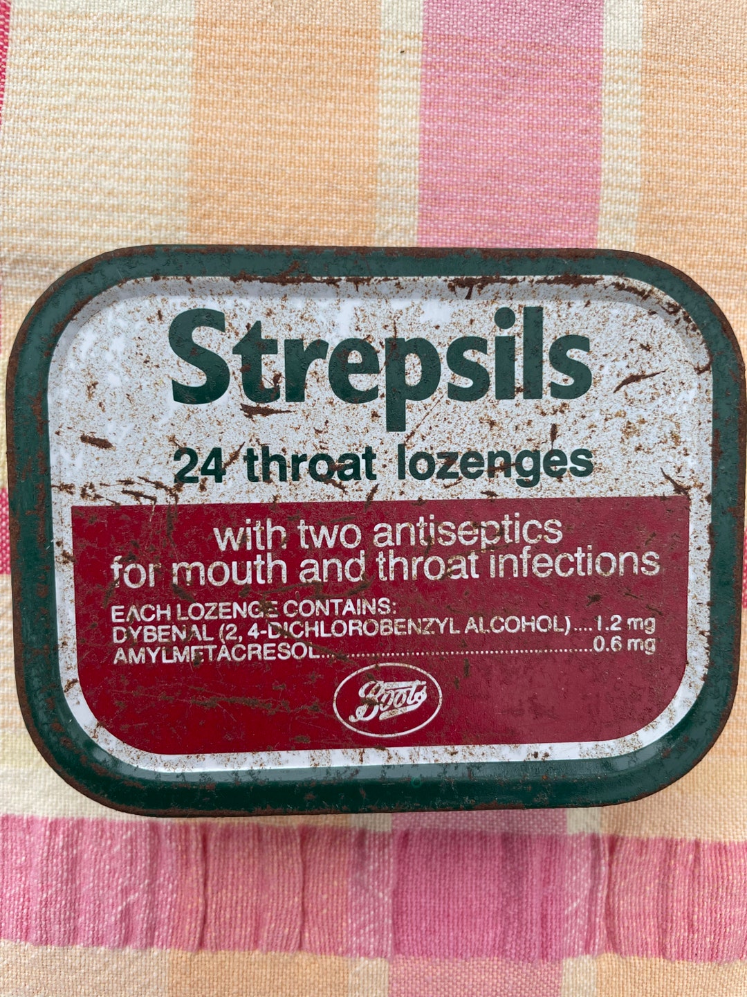Strepsils Lozenges Vintage Tin - Etsy