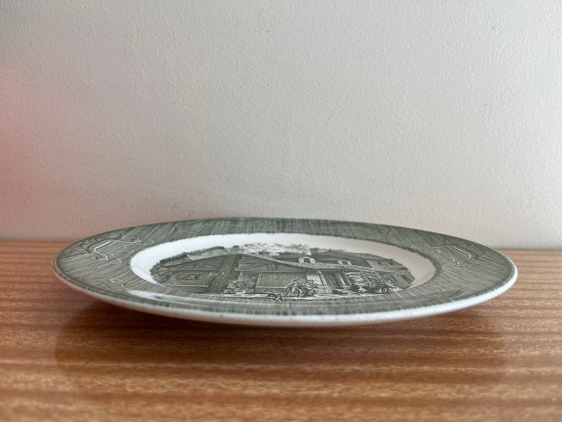 1950s Old Curiosity Shop Plate by Vintage Royal China USA - Etsy