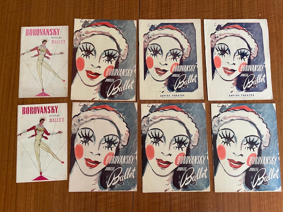 Borovansky Ballet Programmes Early 1950s X8 Australian Ballet - Etsy