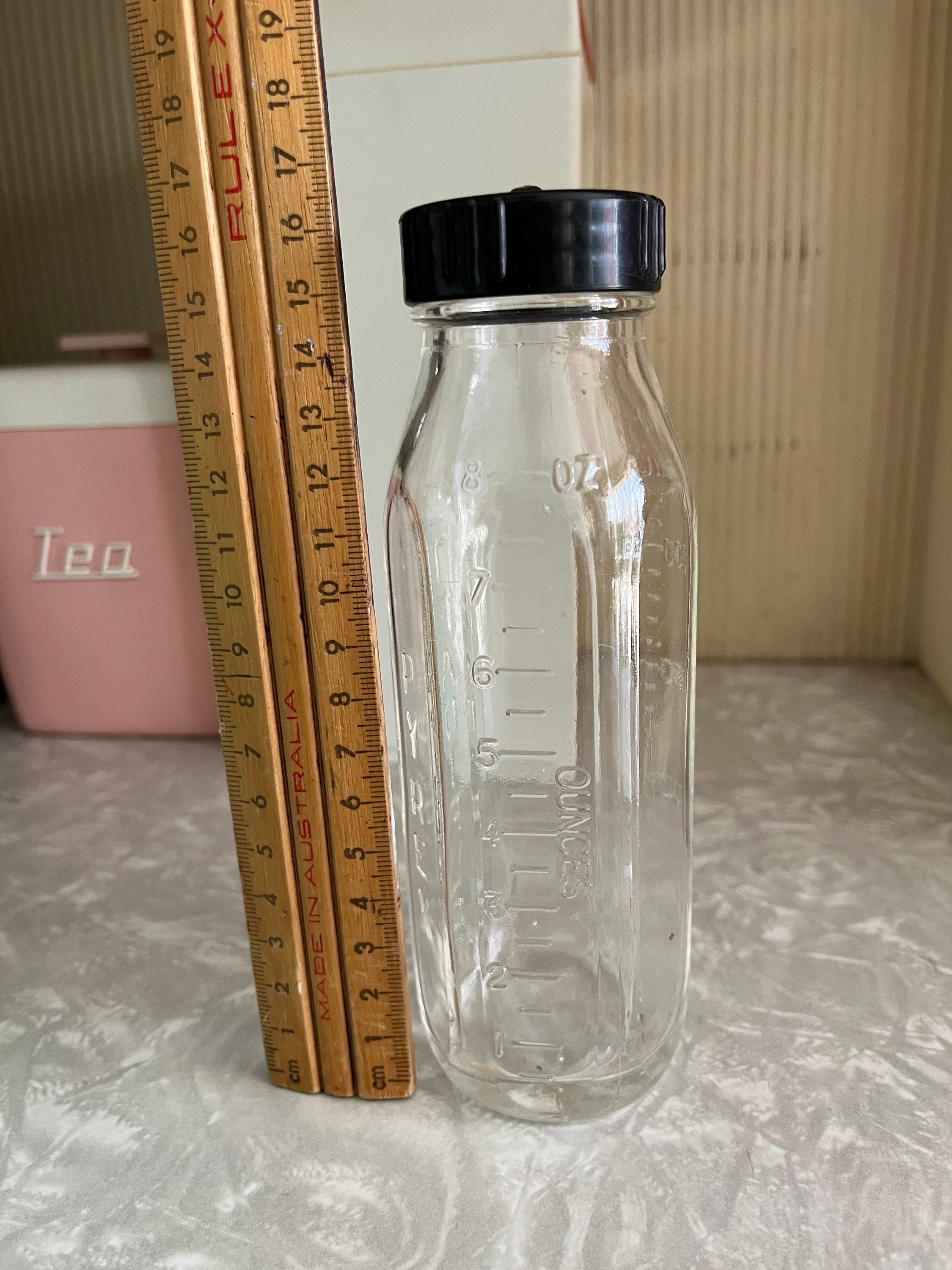 Retro 1960s Pyrex Baby Feeding Bottle - Steadiflow 8 Oz. - Etsy