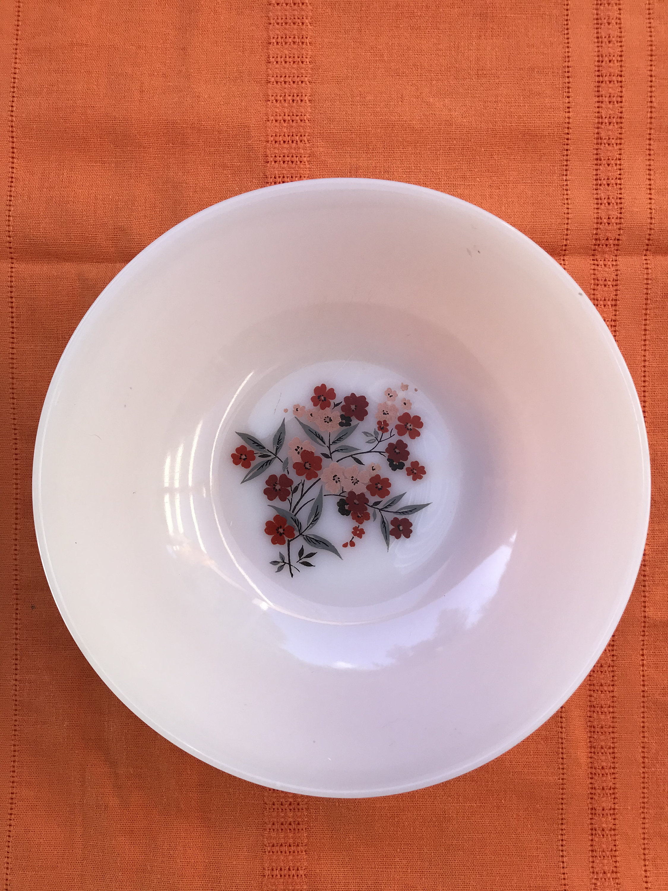 Vintage FIRE KING Bowl PRIMROSE Pattern 1960s - Etsy