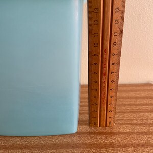 Early Tupperware Pale Pastel Blue Rectangular Storage Container With ...