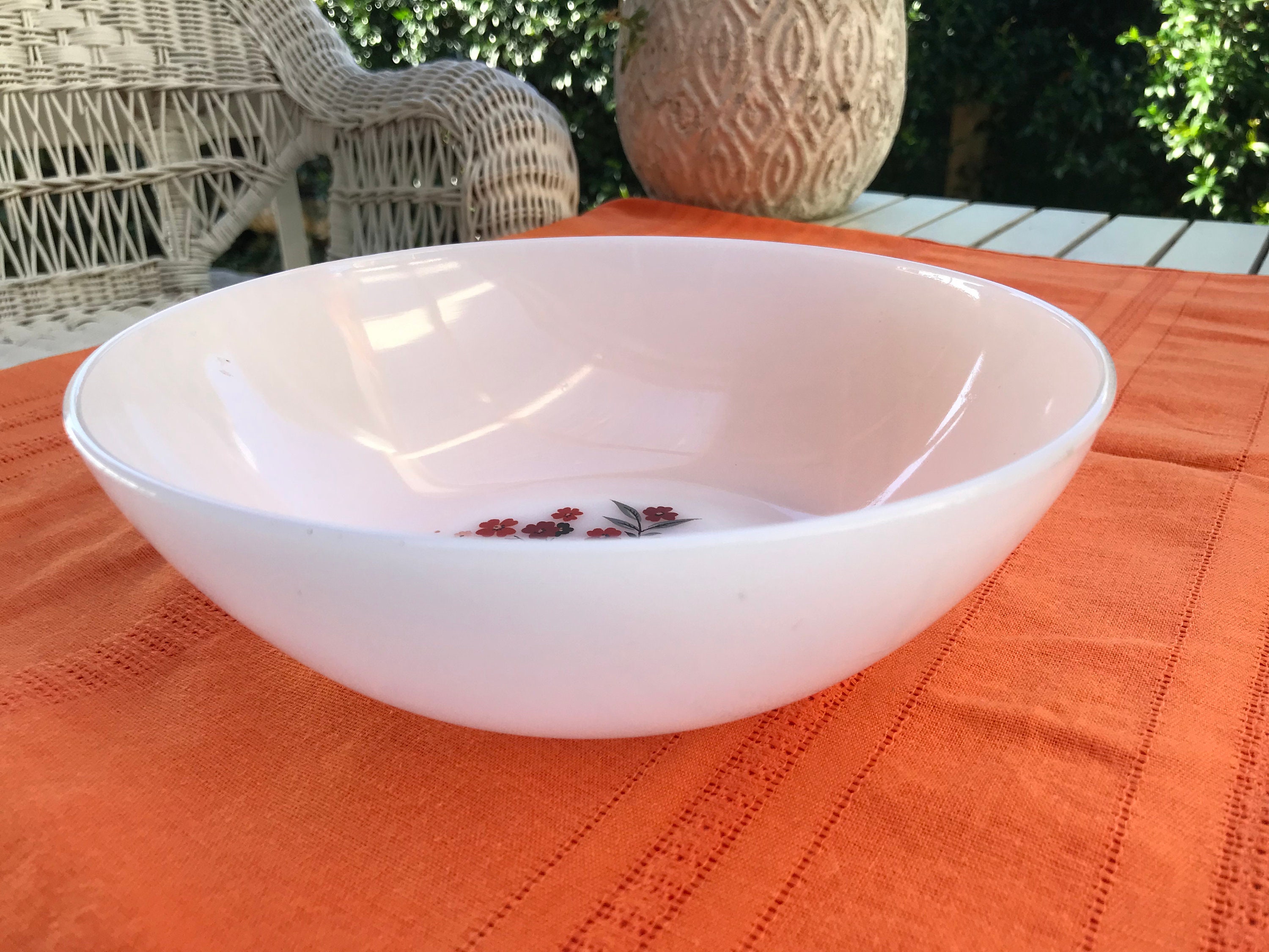 Vintage FIRE KING Bowl PRIMROSE Pattern 1960s - Etsy