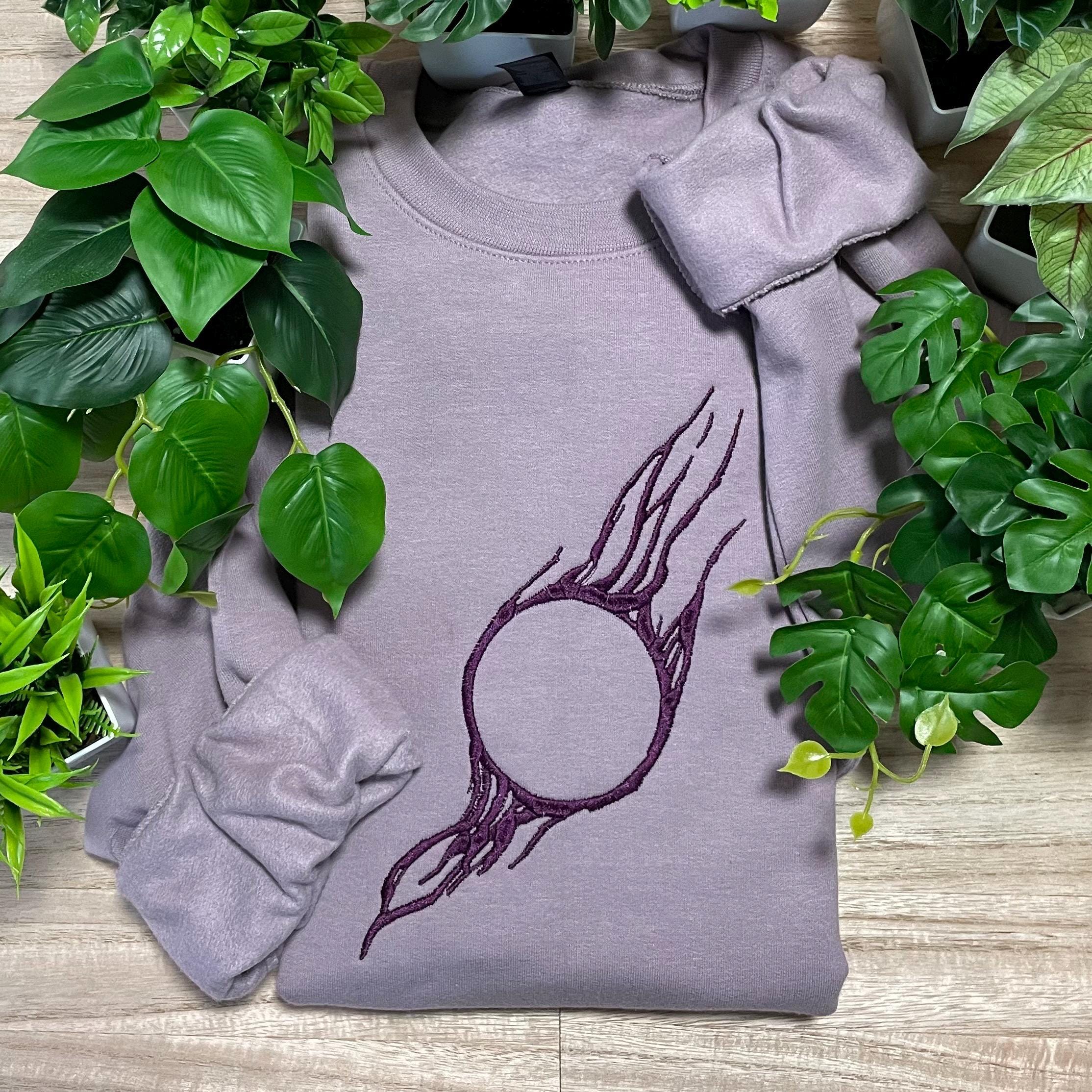 Baldur's Gate 3 Gale Orb Symbol Embroidered Sweatshirt — BG3 Hoodie ...