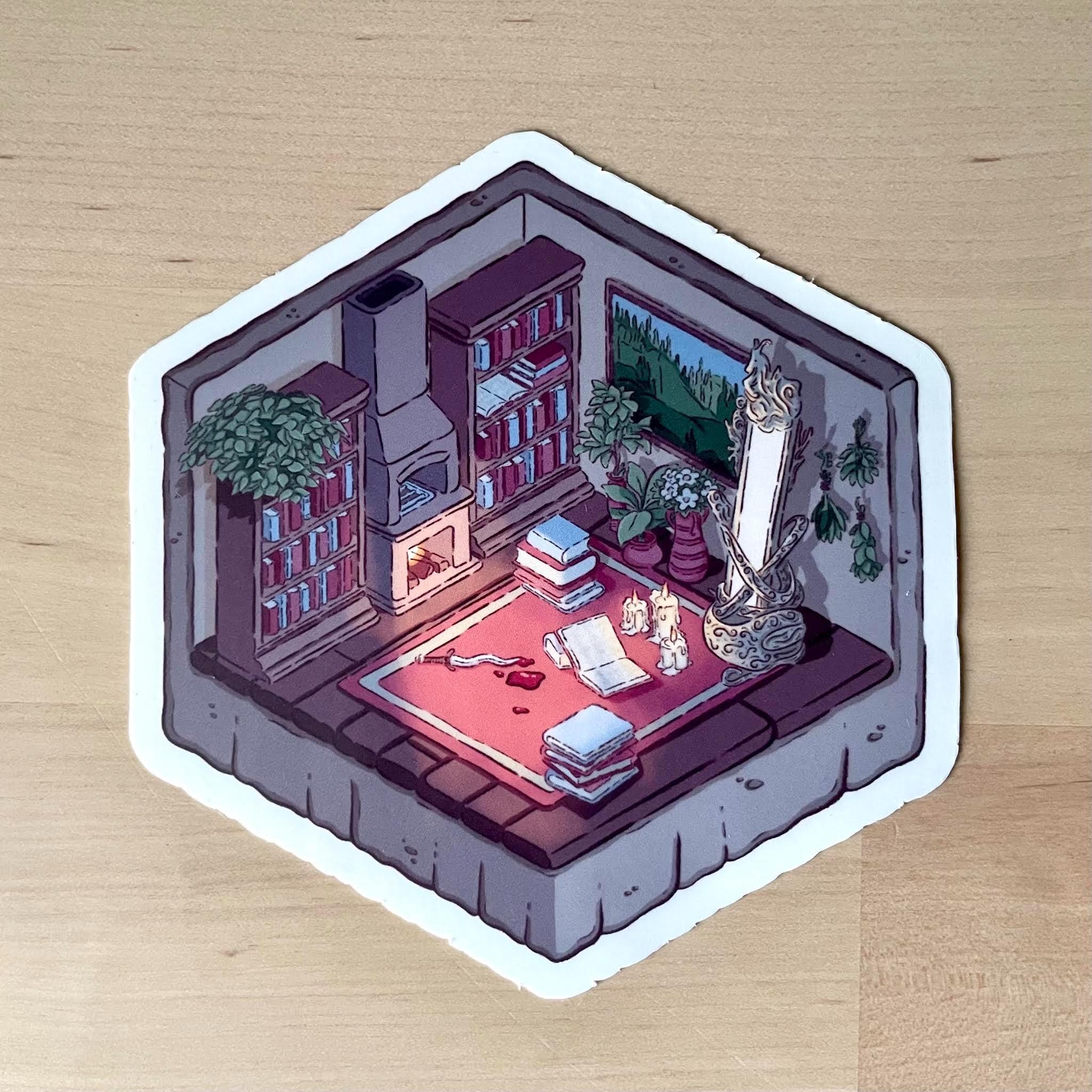 Dragon Age 2 Companion Rooms — Isometric Stickers - Etsy
