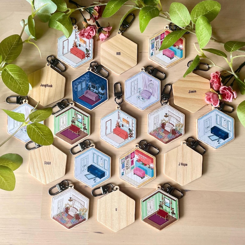 Bts Wooden - Etsy