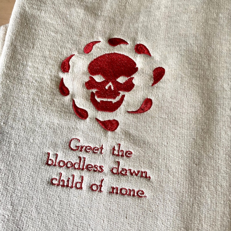 Dark Urge Bhaalspawn Embroidery Sweatshirt — Baldur’s Gate 3 Apparel ...