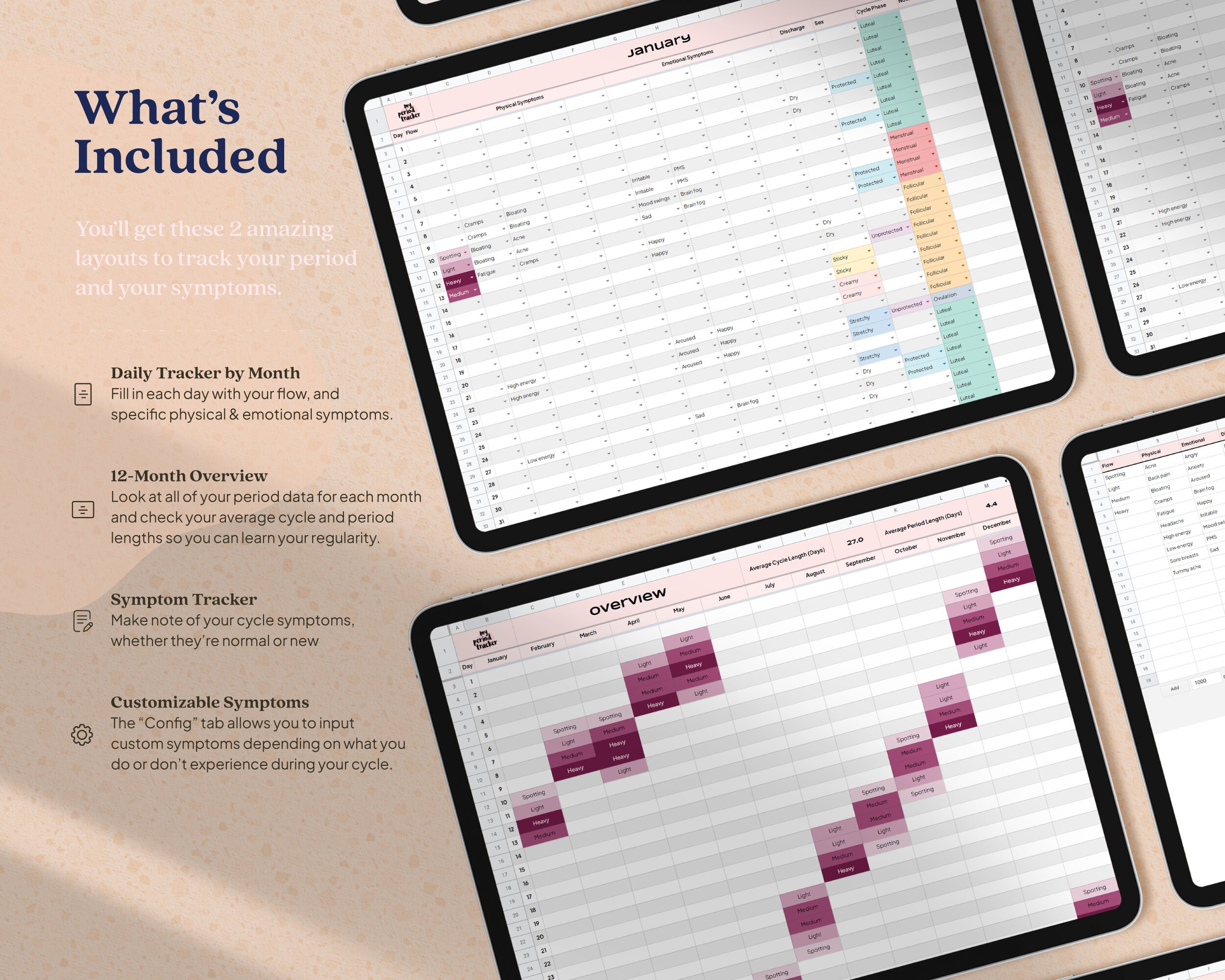 Digital Period Tracker, Menstrual Cycle Planner, Ovulation Tracker ...