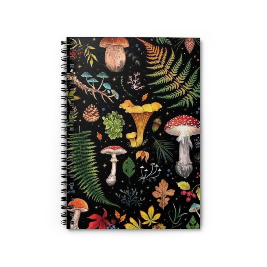 Woodlands Spiral Notebook Ruled Line - Etsy