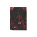 Red Floral Hard Backed Journal - Etsy