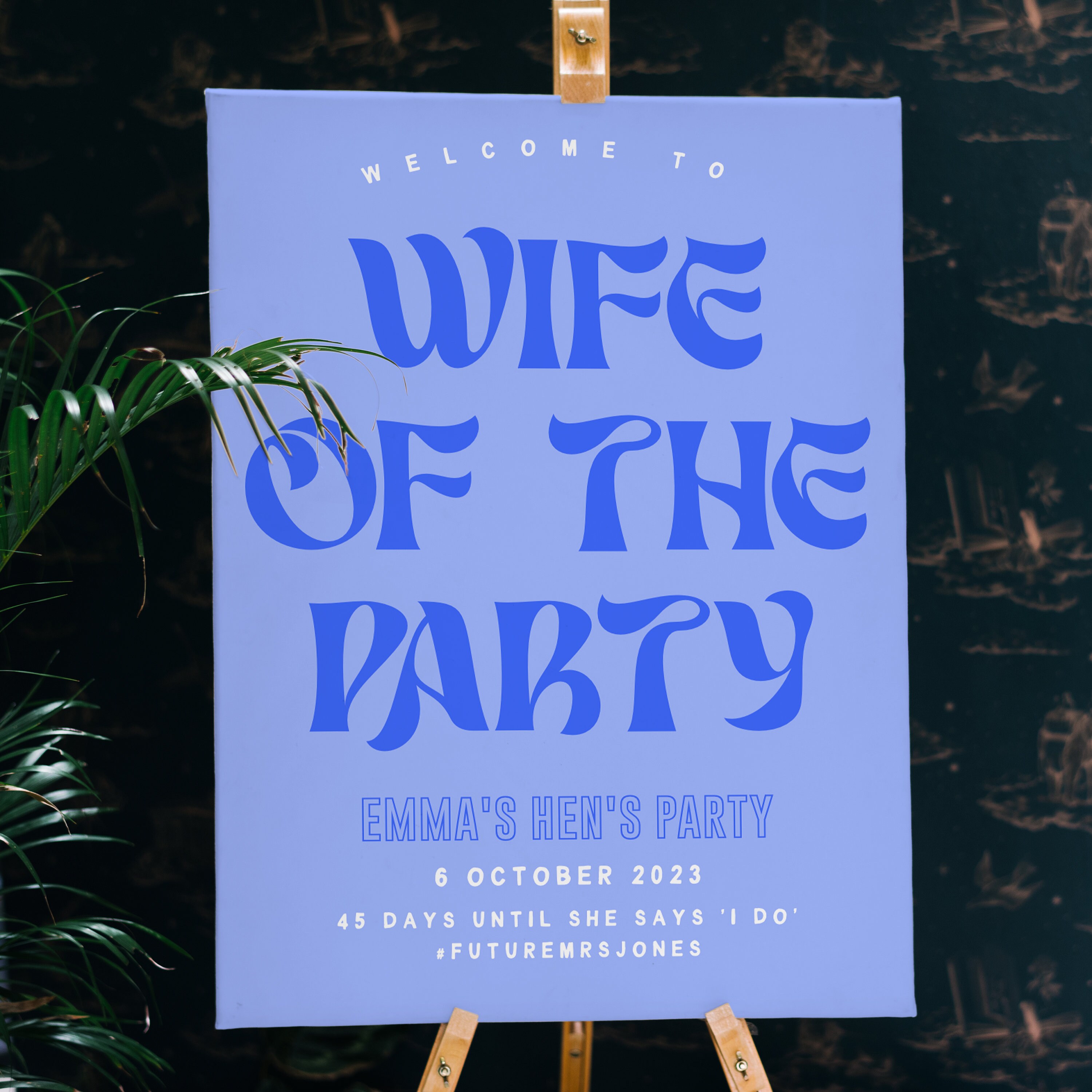 Customise Hen's Party Welcome Sign Wedding Sign Hens - Etsy