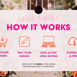 Hen's Party Drink Menu Template Camp Drink Menu's Printable ...