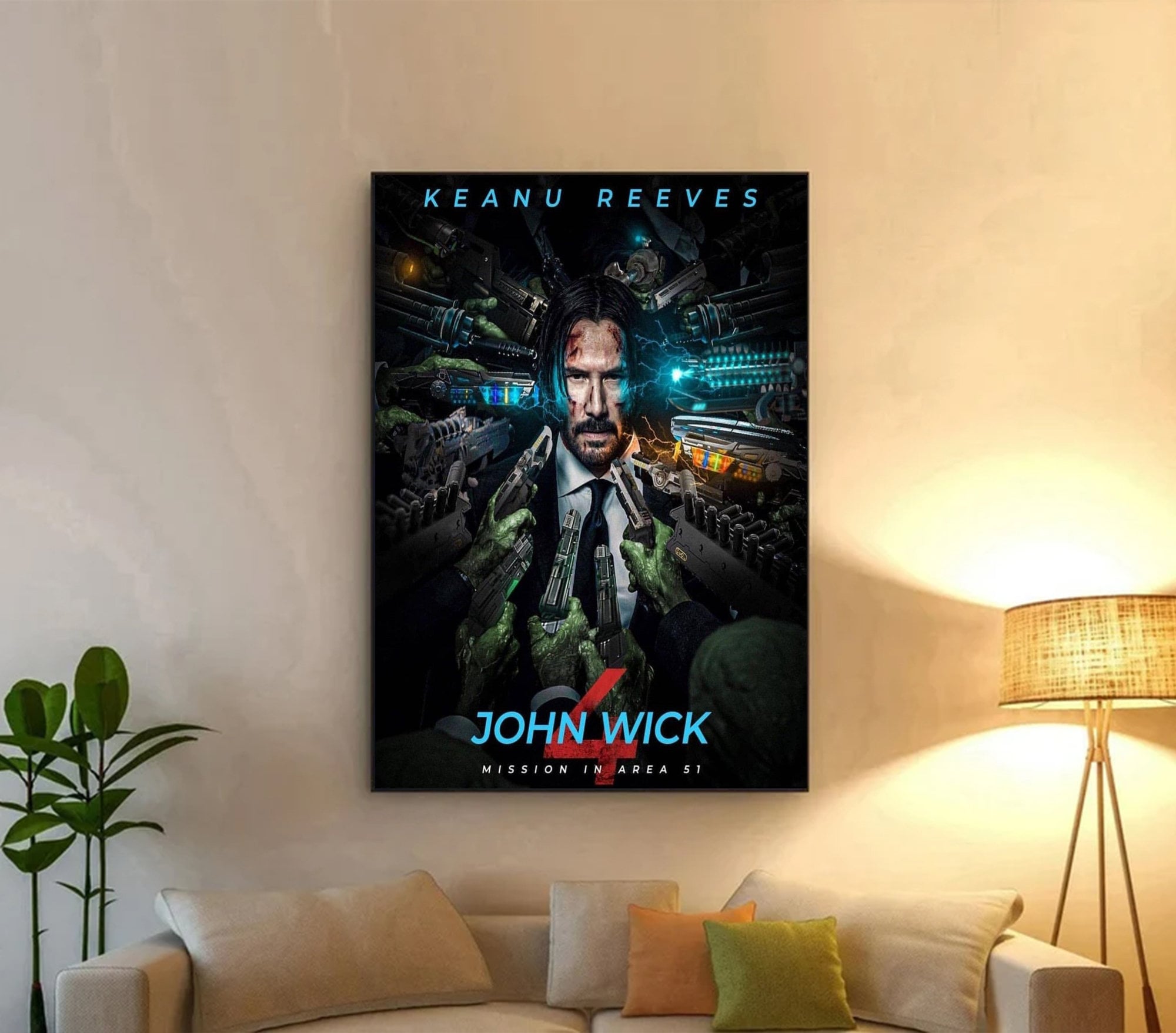 John Wick 4 Poster, John Wick Chapter 4 Poster