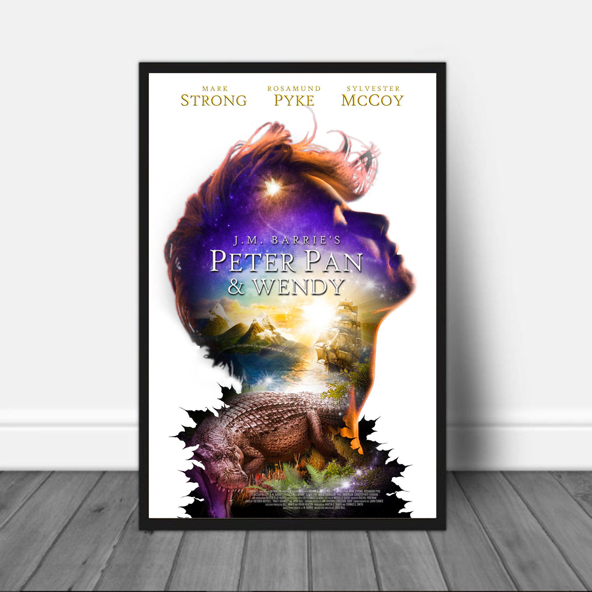 Peter Pan And Wendy Poster, Peter Pan And Wendy Disney Poster
